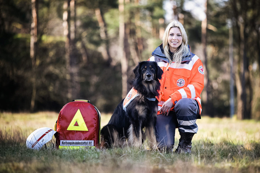 Die Arbeit der Rettungshunde